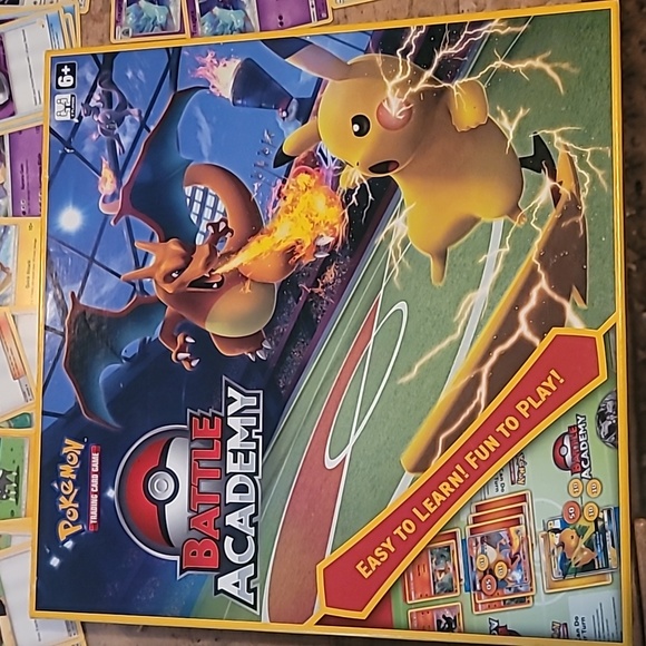 Pokemon | Toys | Pokemon Battle Academy Board Game With Cards | Poshmark